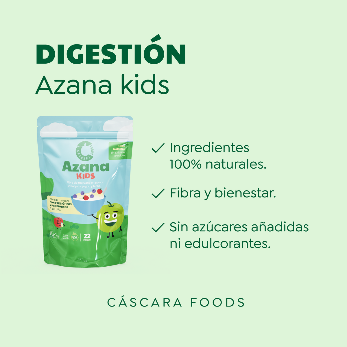 Pack 2x Azana Kids – cascarafoods