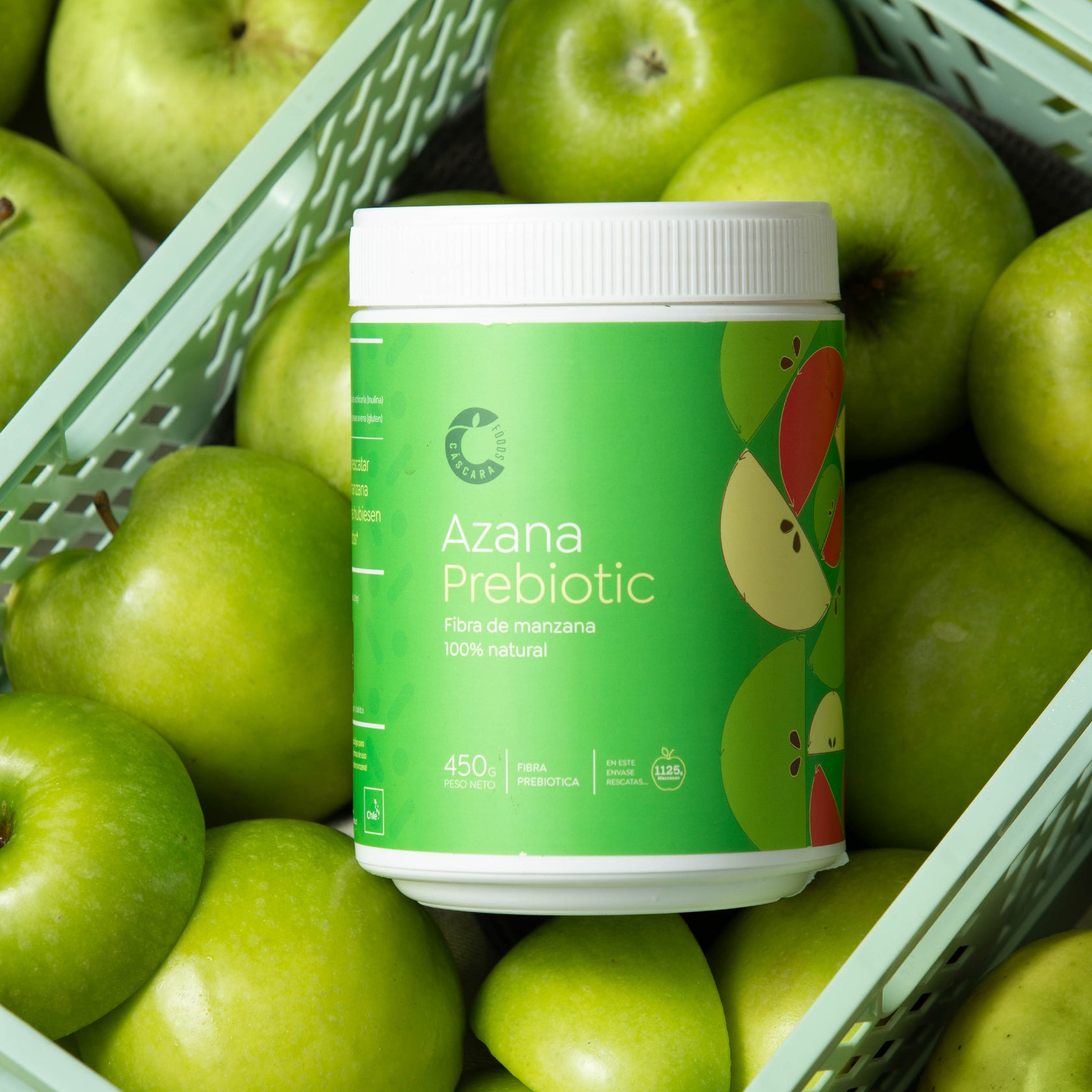 Azana Prebiotic, Fibra de Manzana 70 días - Cáscara Foods – cascarafoods